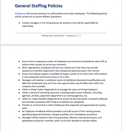 Cannabis Staffing and Training Plan | Marijuana Staffing Plan