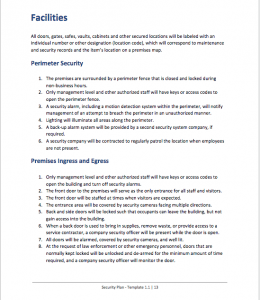 Cannabis Security Plan | Download Now | Dispensary Security Plan
